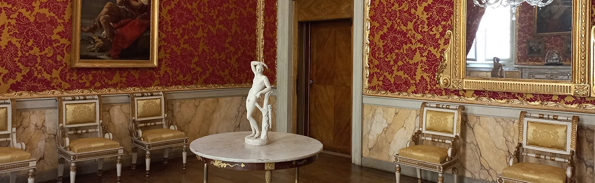 Rubelli fabrics in the Palazzo Reale in Venice